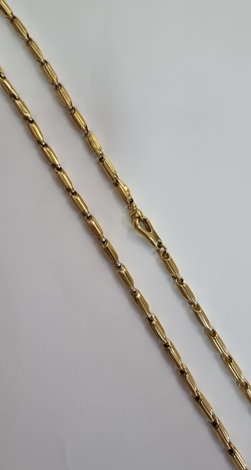 Ланцюжок з жовтого золота з плетінням Фантазійне (34657312)